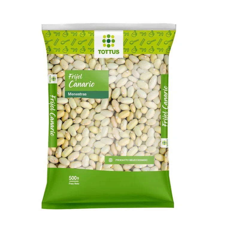 Frijol Canario Tottus Menestra Bolsa 500 g | Tottus Perú
