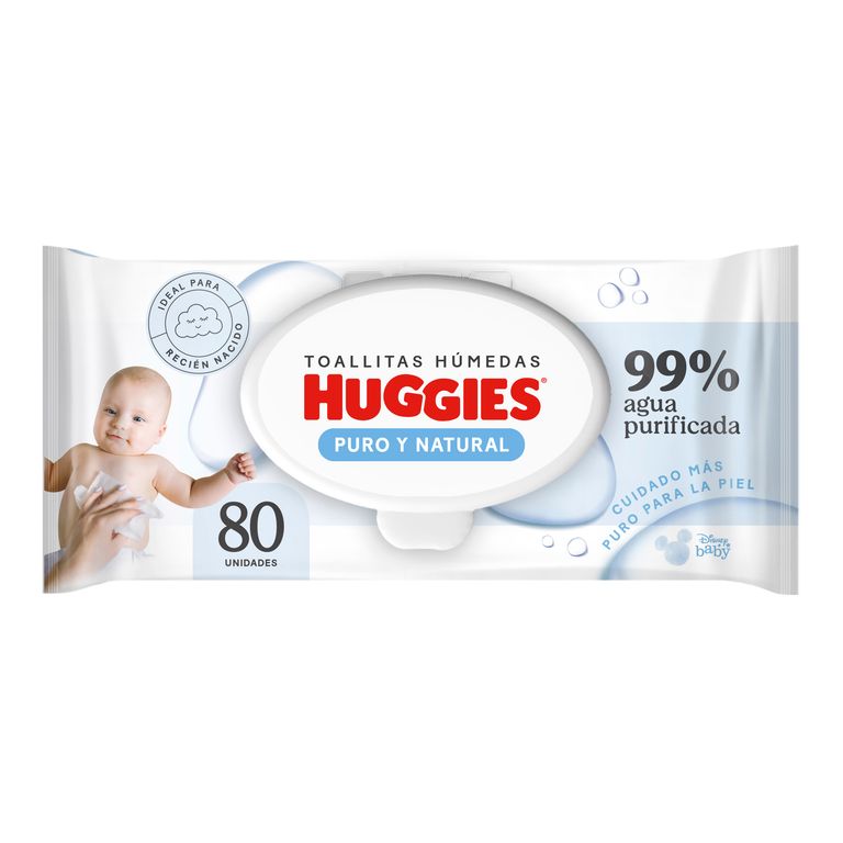 Toallitas Húmedas Huggies Recién Nacido Empaque 80 Und | Tottus Perú