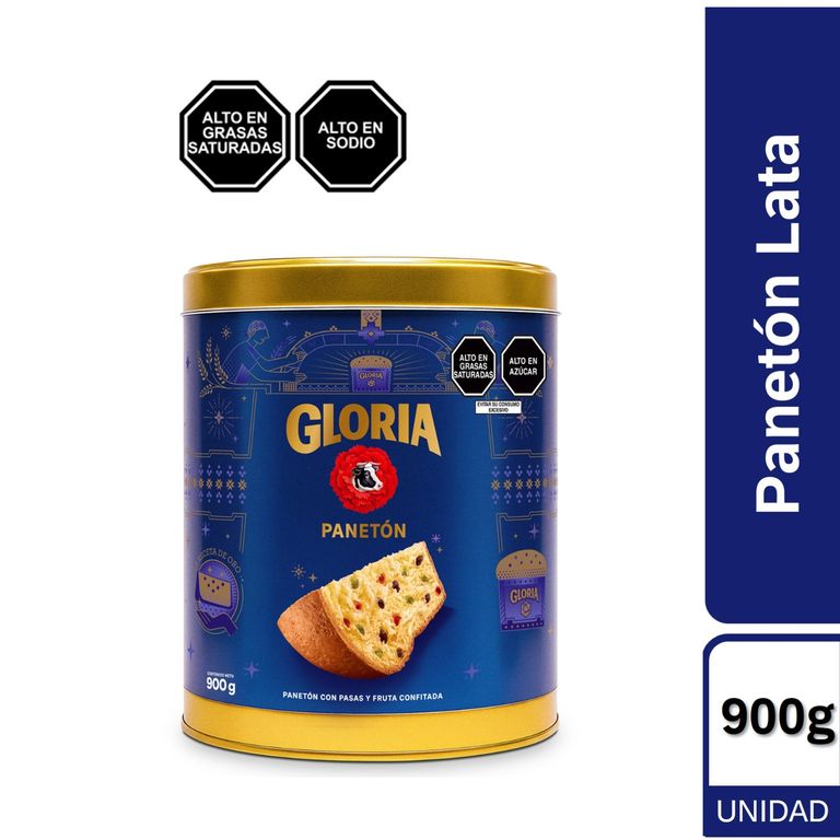 Panetón Gloria en Lata 900 g | Tottus Perú