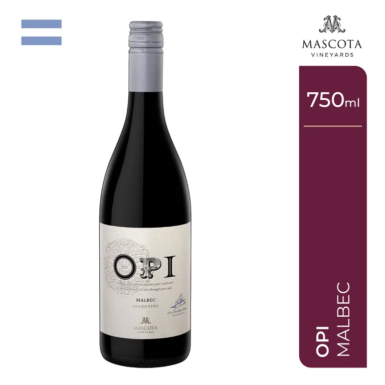 Vino Opi Malbec Botella 750 mL | Tottus Perú