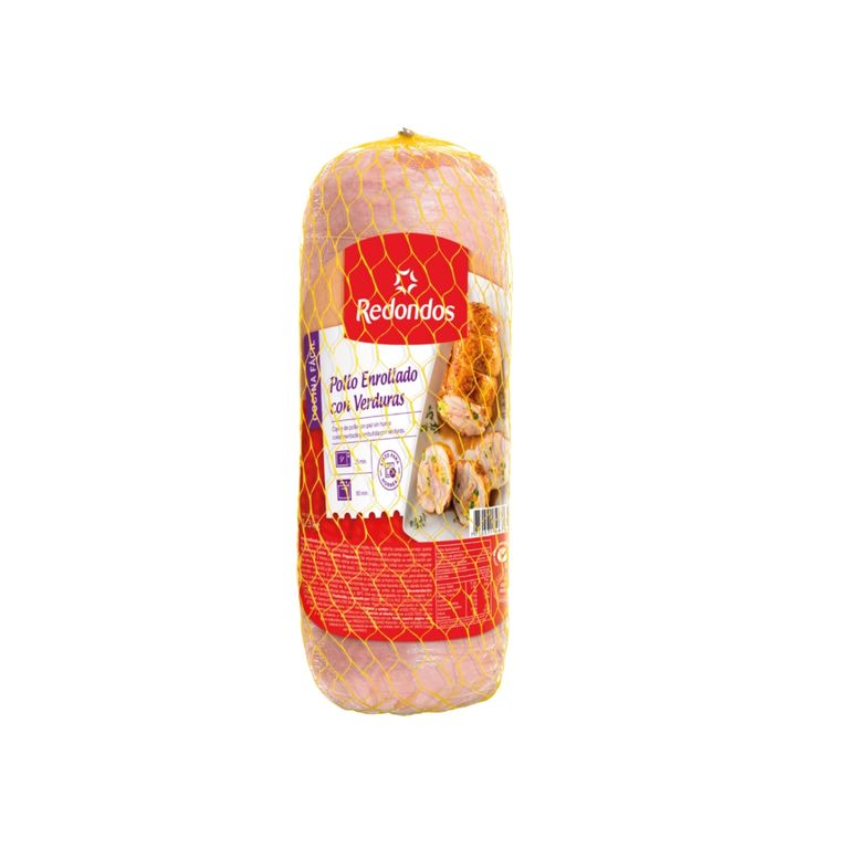 ENROLLADO DE POLLO CON VERDURA REDONDOS X 1.3 KG | Tottus Perú