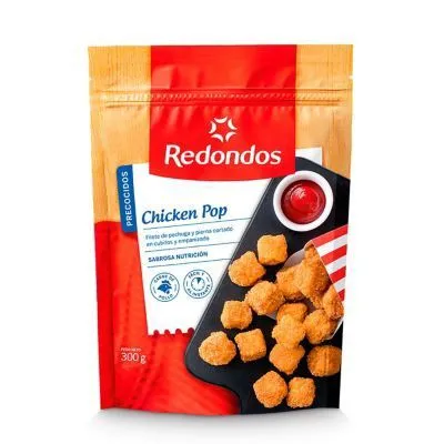 Chicken Pops Redondos Empaque 300 g | Tottus Perú