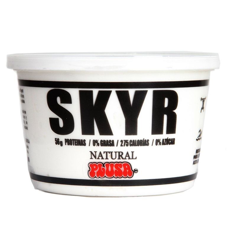Yogurt Natural Plusa Skyr Envase 500 g | Tottus Perú
