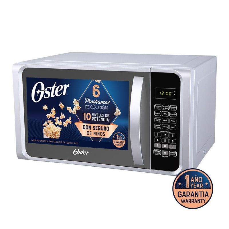 Microondas 25 Lt Silver Digital POGGM3901M | Tottus Perú
