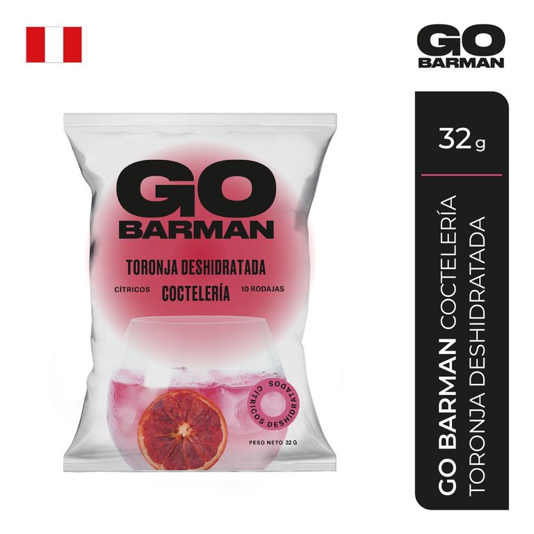 Toronja Deshidratada Go Barman en Rodajas Bolsa 45 g | Tottus Perú