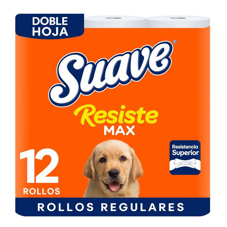 Papel Higiénico Suave ResisteMax Doble Hoja Empaque 12 Und | Tottus Perú