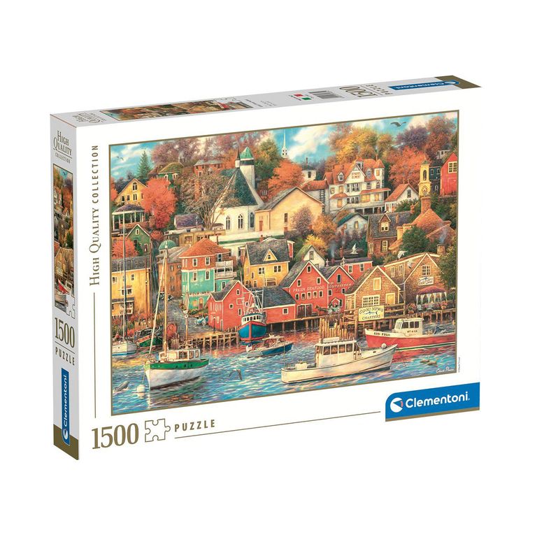 Puzzle Buenos Tiempos Harbor 1500 Pzs | Tottus Perú