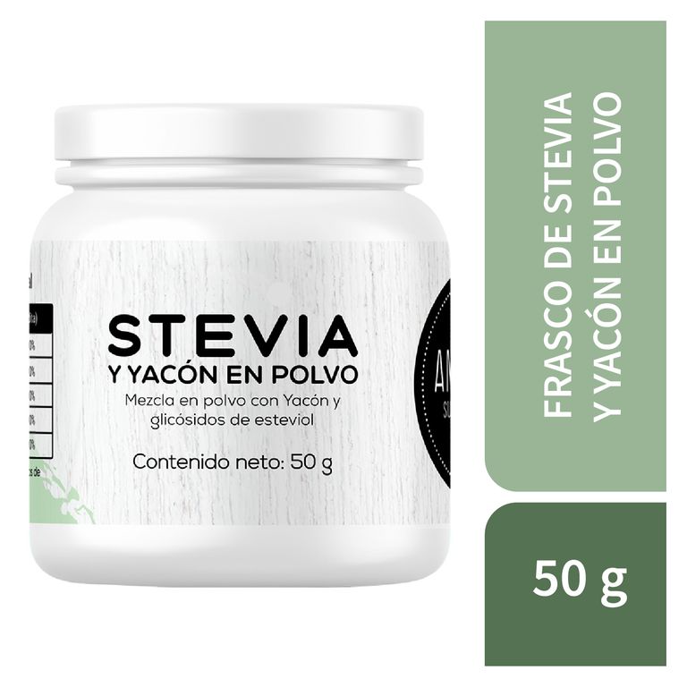 Stevia Amaru Superfoods con Yacón Envase 50 g | Tottus Perú
