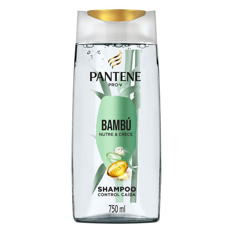 Shampoo Pantene Bambú Nutre y Crece Botella 750 mL | Tottus Perú