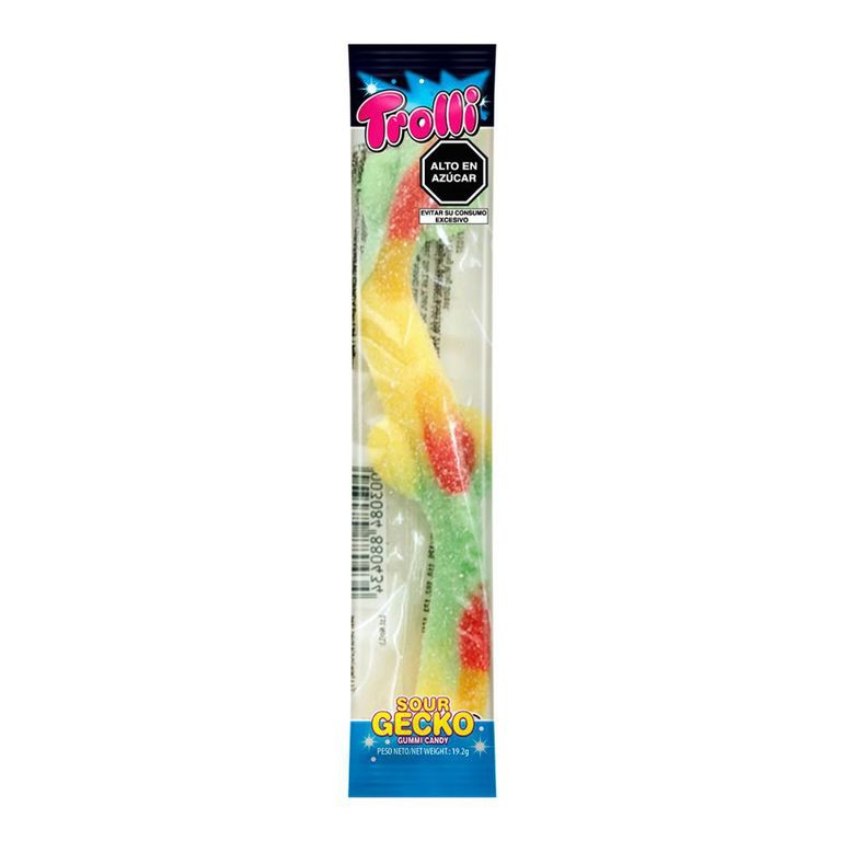 Trolli Sour Gecko x 19.2 g | Tottus Perú
