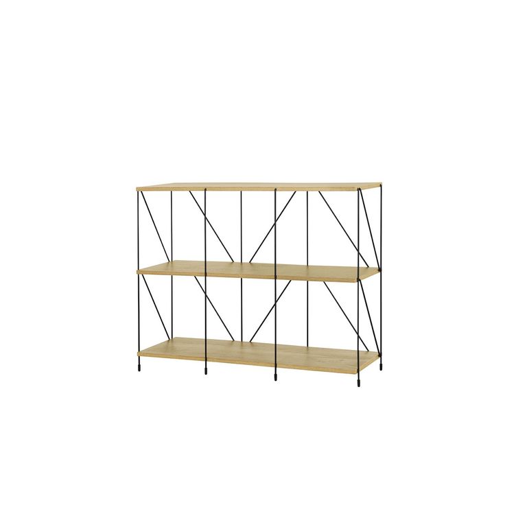 Estante Industrial 3x2 Oak 91x30x71 cm | Tottus Perú