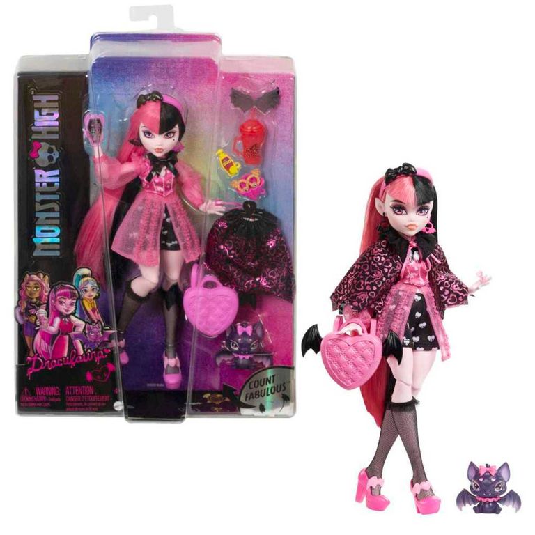 Monster High Draculaura Moda | Tottus Perú