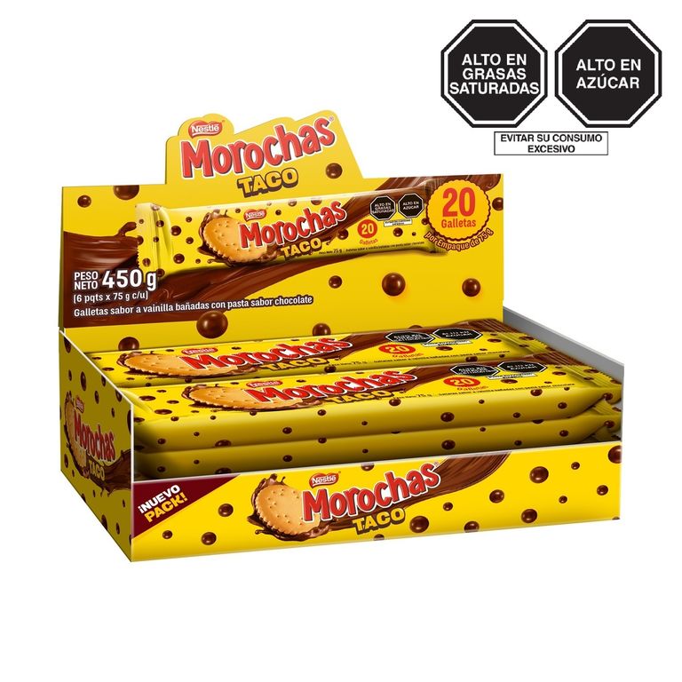 Galletas Nestlé Morochas Caja 6 Und | Tottus Perú
