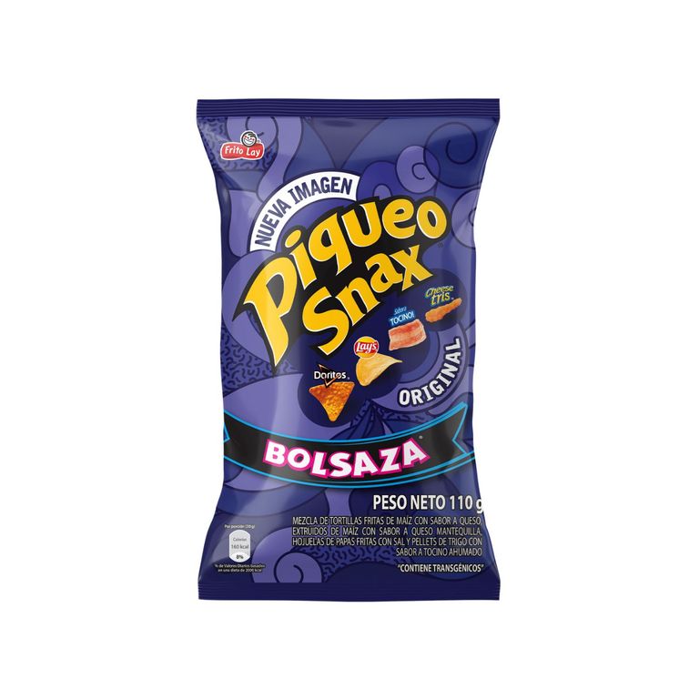 Snack Pique Snax Bolsa 105 g | Tottus Perú