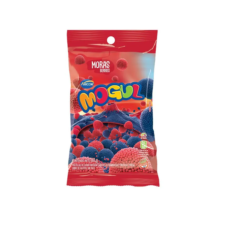 Gomitas Mogul Moras Bolsa 80 g | Tottus Perú