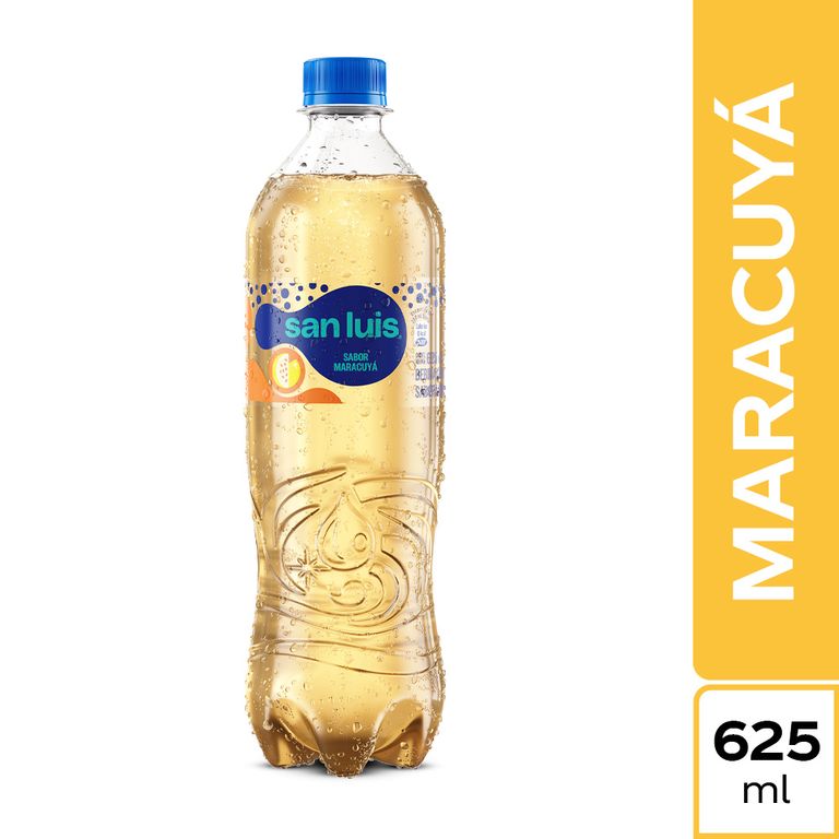 Agua San Luis con Gas Maracuyá Botella 625 mL | Tottus Perú