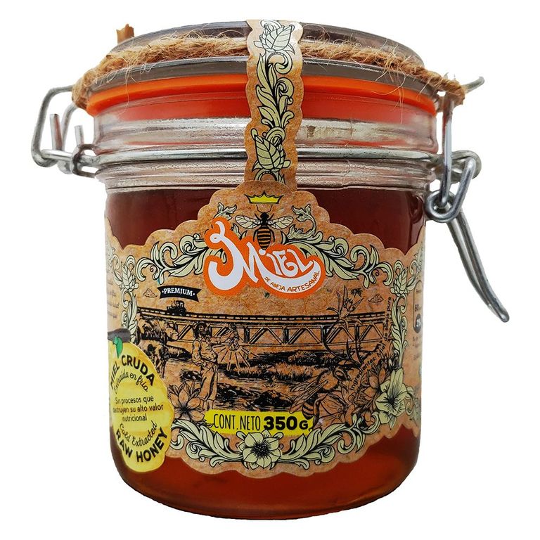 Miel Hacienda de Najar de Abeja Cruda Envase 350 g | Tottus Perú