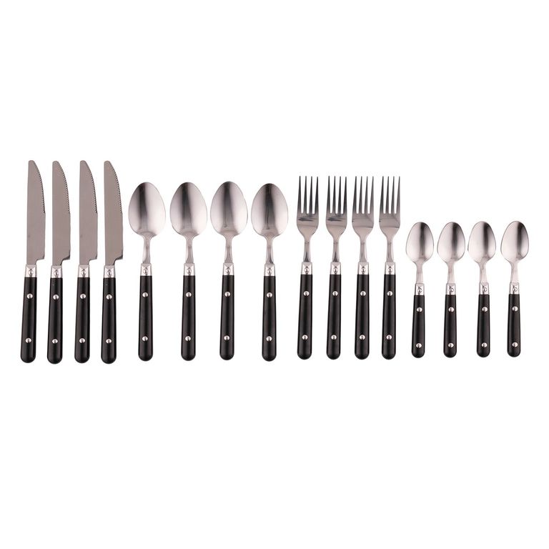 Juego de Cubiertos 16 Piezas con Organizador | Tottus Perú