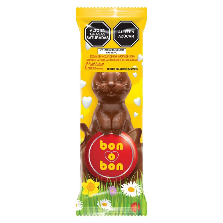 Conejito Bon o Bon Chocolate con Leche Empaque 50 g | Tottus Perú