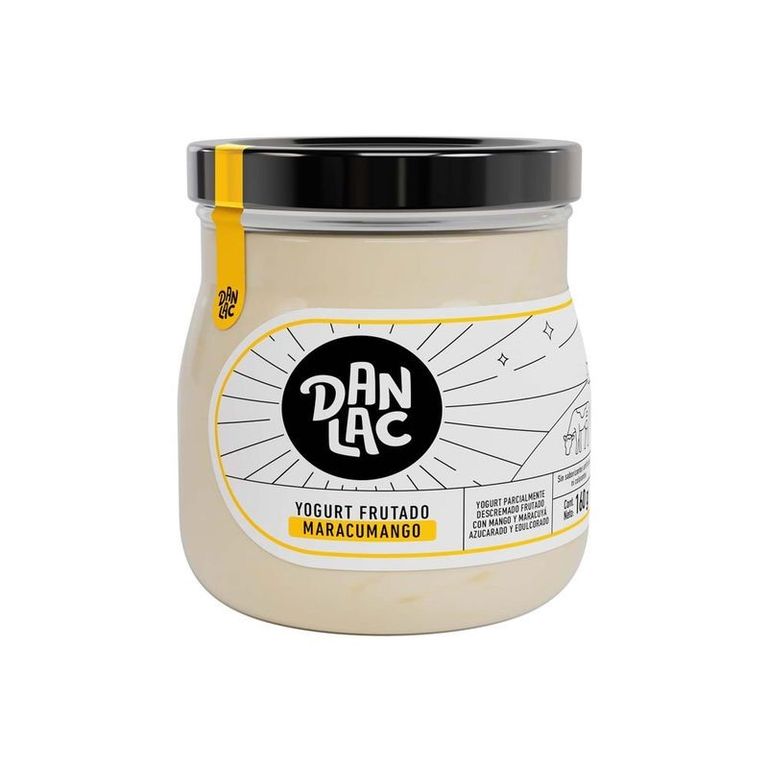 Yogurt Danlac Maracumango Envase 160 g | Tottus Perú