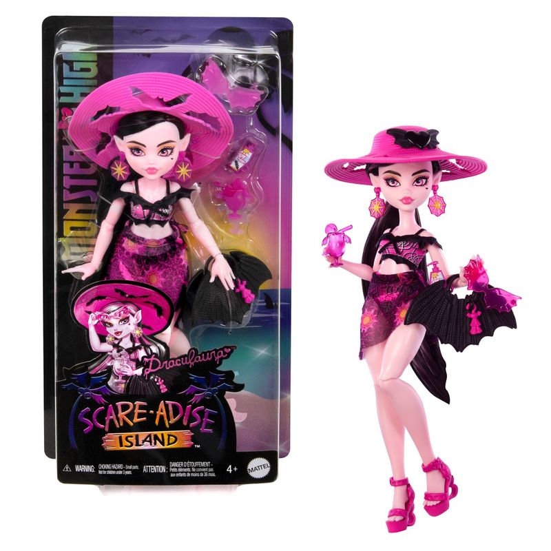 Monster High Isla del Terror Draculaura | Tottus Perú