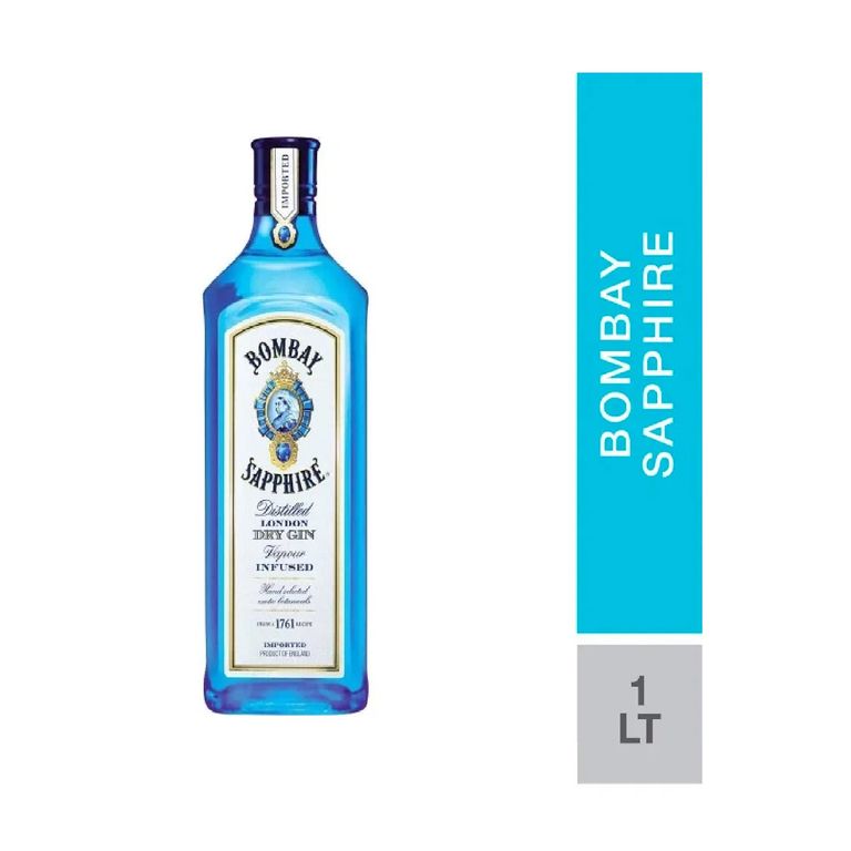Gin Bombay Sapphire Botella 1 L | Tottus Perú