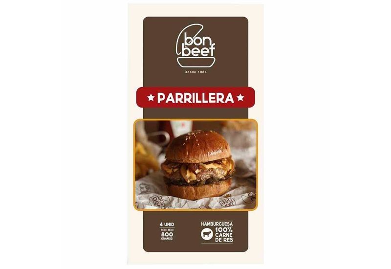 Hamburguesa Parrillera Bon Beef | Tottus Perú