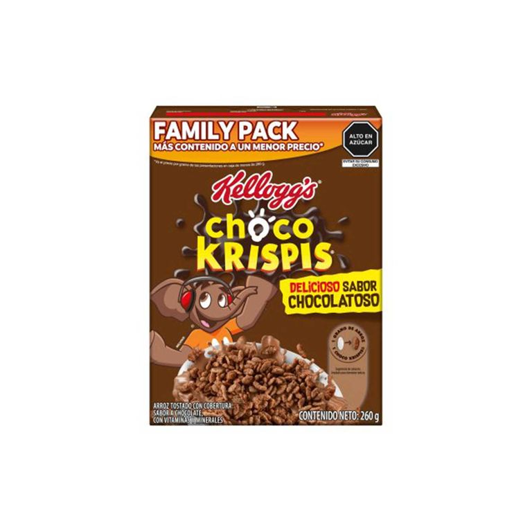 Cereal Kelloggs Choco Krispis Caja 260 g | Tottus Perú
