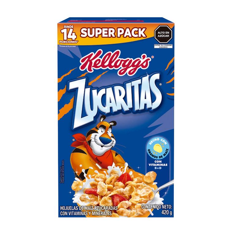 Cereal Kelloggs Zucaritas Caja 420 g | Tottus Perú