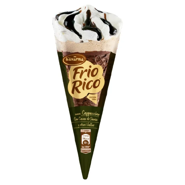 Helado Donofrio Frio Rico Cappuccino Cacao | Tottus Perú