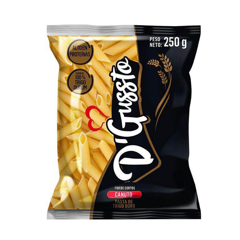 Fideos Canuto D Gussto Bolsa 250 g | Tottus Perú