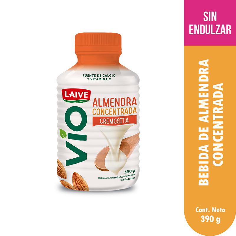 Bebida de Almendra Laive Sin Endulzar Botella 390 g | Tottus Perú