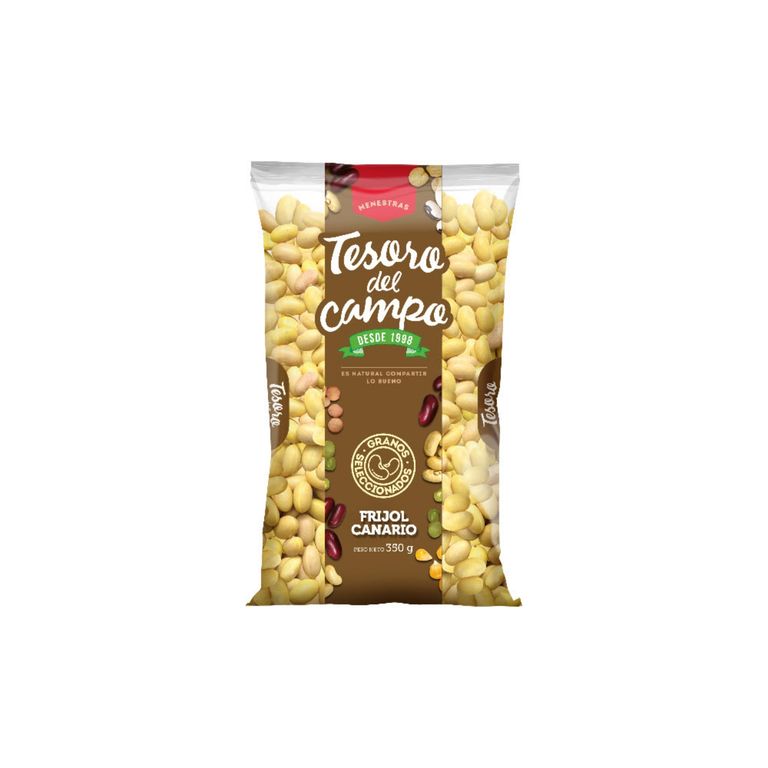 Frijol Canario Tesoro Del Campo Bolsa 350 g | Tottus Perú