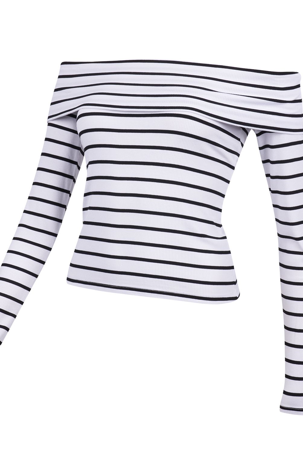 Polo Rib Off Shoulder Mujer Redwood | Tottus Perú