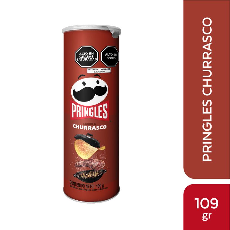 Papas Pringles Churrasco Envase 109 g | Tottus Perú