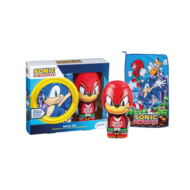 Pack Sonic Gelatti Shampoo 3 en 1 300 mL + Toalla | Tottus Perú