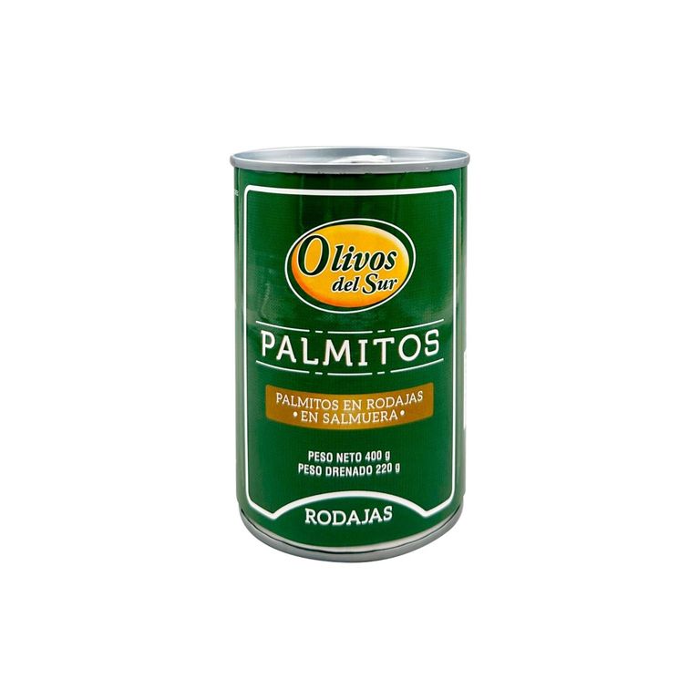 Palmito en Rodajas Olivos del Sur Lata 400 g | Tottus Perú