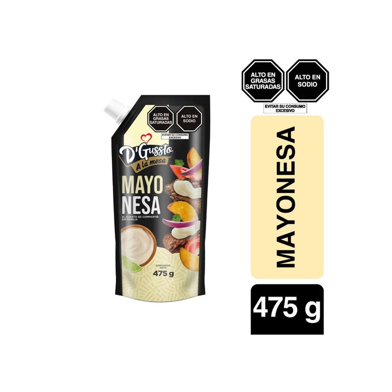Mayonesa Dgussto Doypack 475 g | Tottus Perú