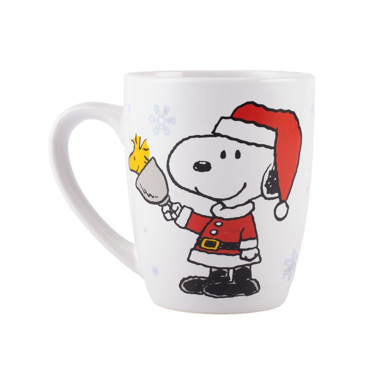 Mug Snoopy Hohoho Navidad 390ml Blanco | Tottus Perú