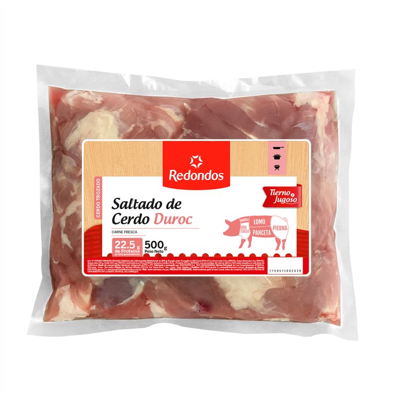 SALTADO DE CERDO DUROC RED X 500 G | Tottus Perú