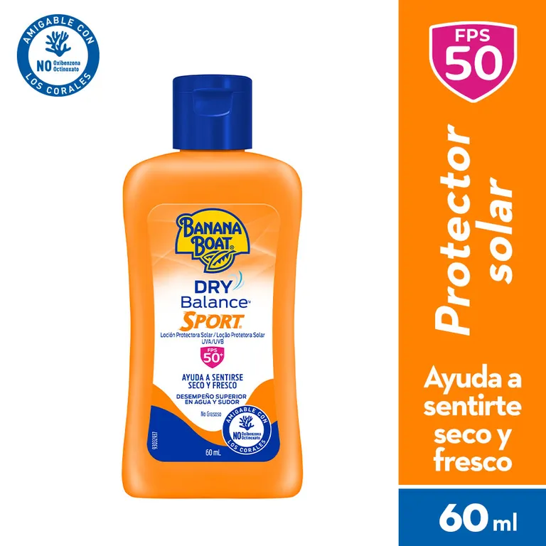 Protector Solar Banana Boat Sport SPF50 Envase 60 mL | Tottus Perú