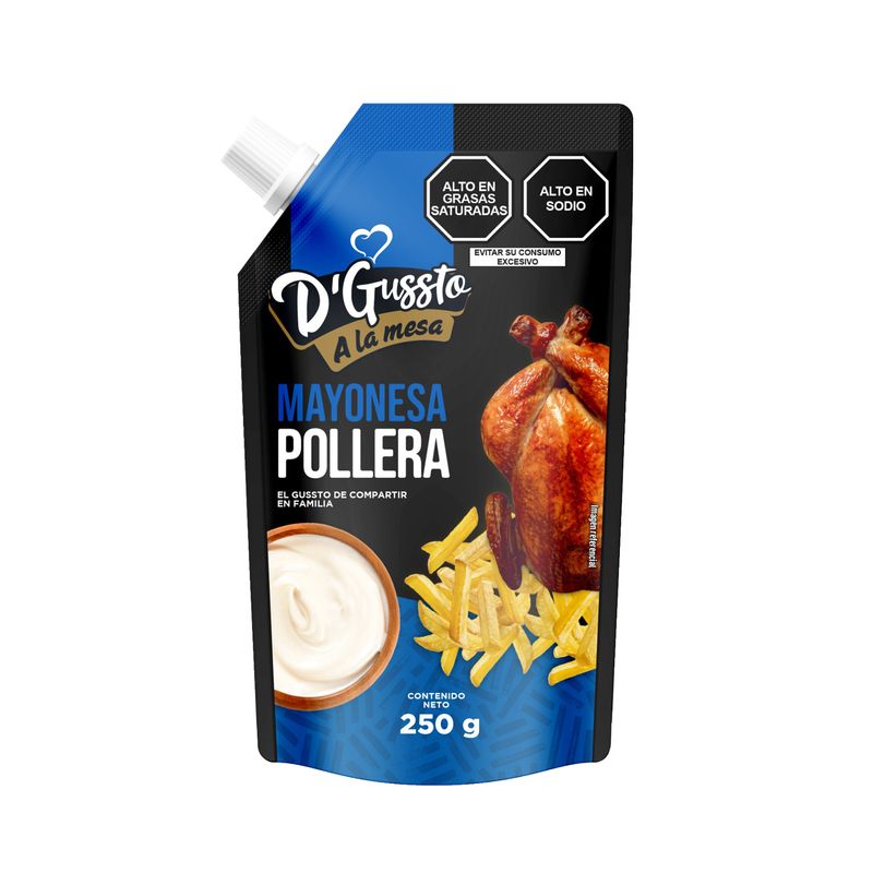 Mayonesa Pollera D Gussto Doypack 250 g | Tottus Perú