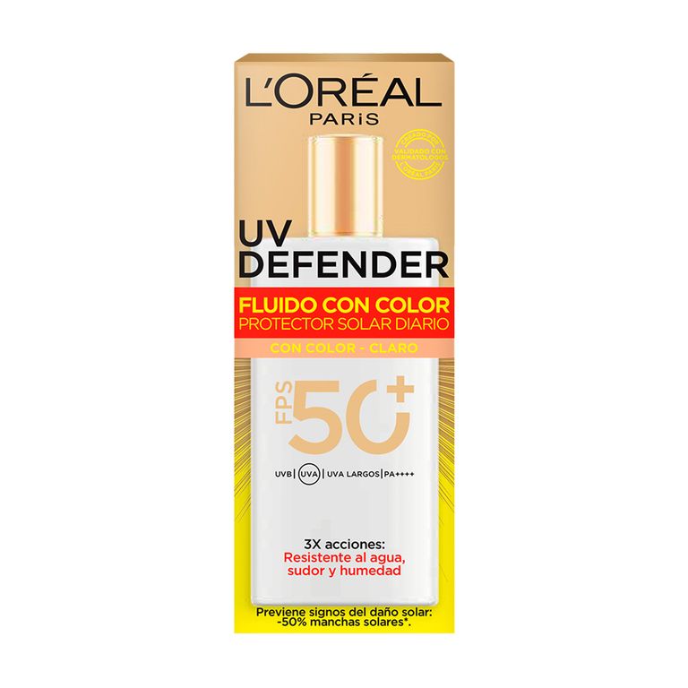 Protector Solar Uv Claro Loreal Paris 40 GR | Tottus Perú