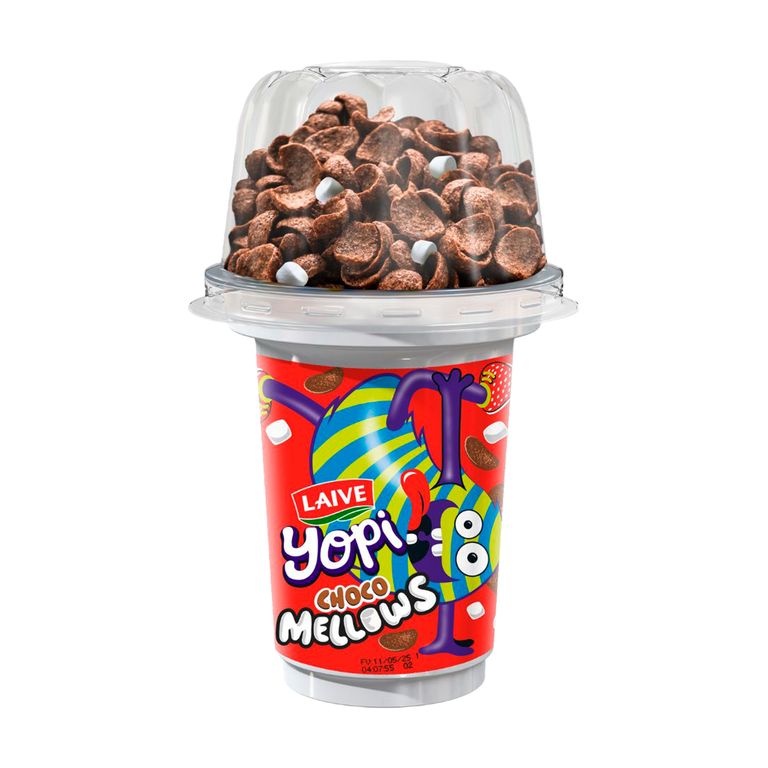 Yogurt Laive Yopi Mix Choco Mellows Envase 100 g | Tottus Perú
