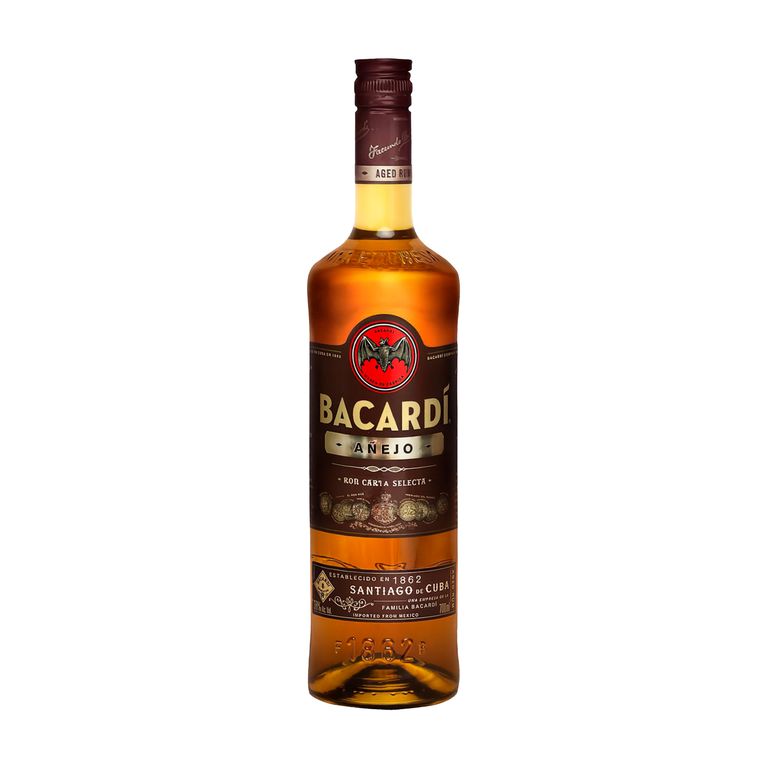 Ron Bacardí Añejo Botella 700 mL | Tottus Perú