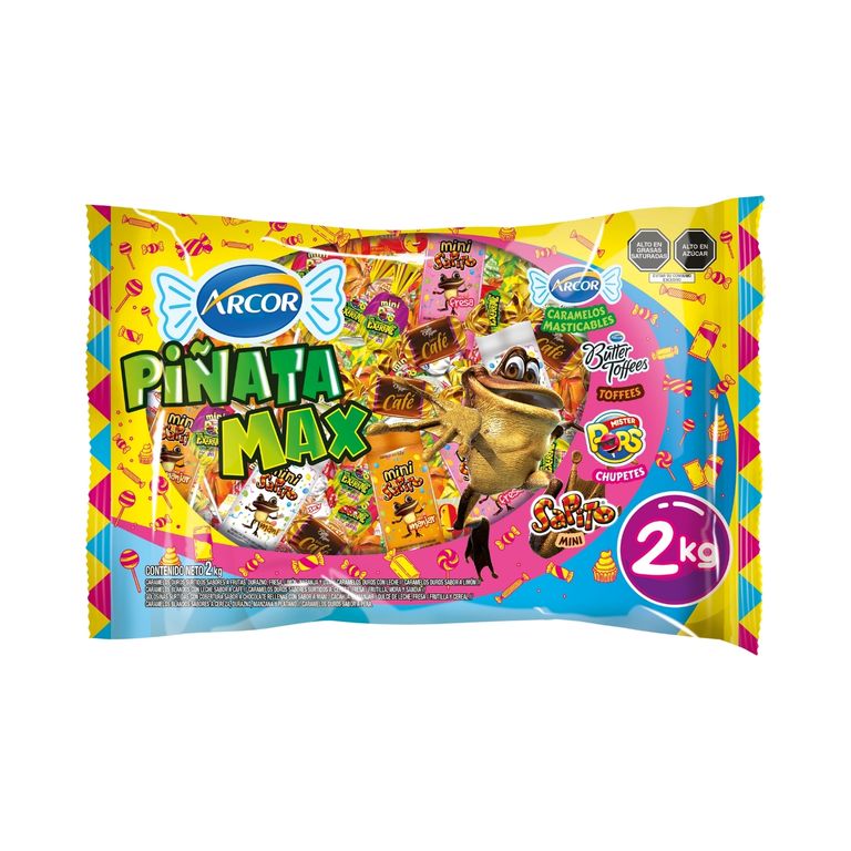 Caramelos Arcor Piñata Max Bolsa 2 Kg | Tottus Perú