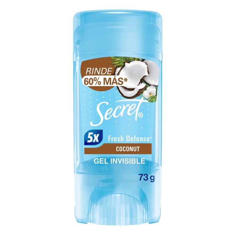 Desodorante en Gel Secret Coco Envase 73 g | Tottus Perú