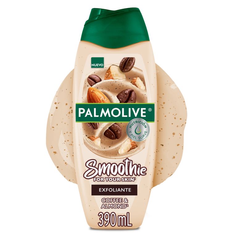 Gel de Ducha Palmolive Café y Aceite de Almendras Botella 390 mL ...