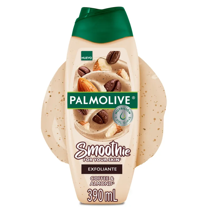 Gel de Ducha Palmolive Café y Almendra Envase 390 g | Tottus Perú