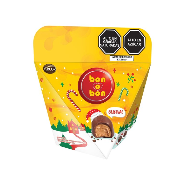 Bombones Bon o Bon Multipack Navideño Caja 64 g | Tottus Perú